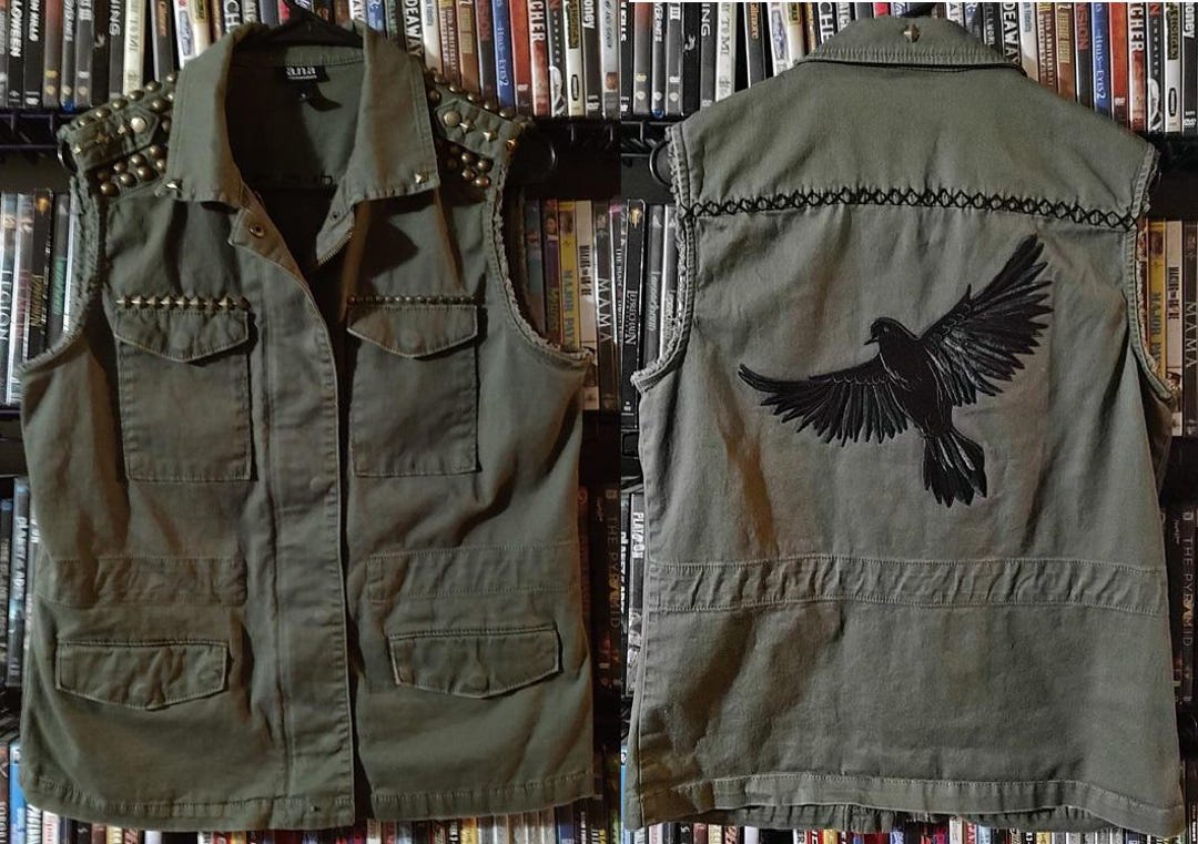 Custom/unique Denim Vest - Etsy