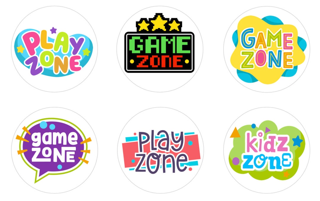 Game Zone Party Edible Cupcake Topper Decorations - Set of 12 Toppers ...