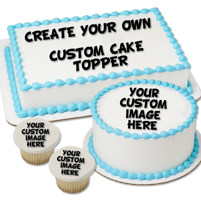 Edible Cake Topper - Etsy