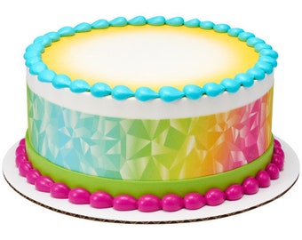 Dinosaurs Edible Cake Border Decorations Set of 3 Strips - Etsy