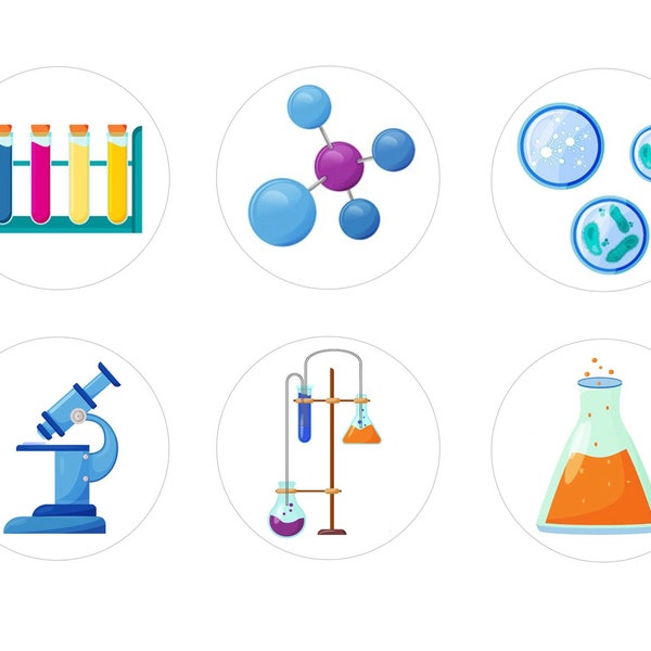 Science Cake Topper - Etsy