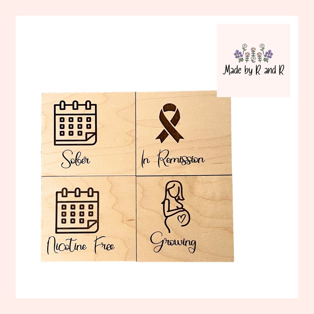 Days I've Been...interchangeable Wood Countdown Inserts (base and ...
