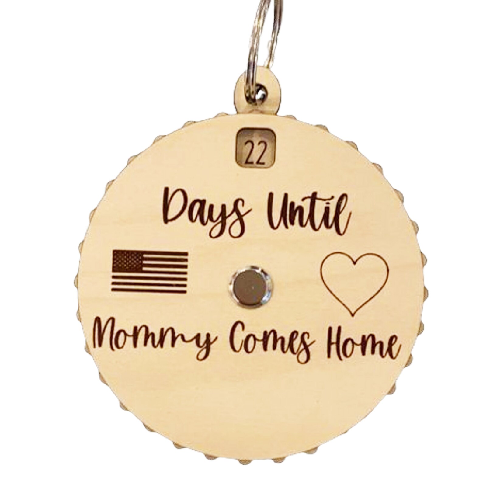 Military Reunion Countdown Spinner for Mommy/daddy - Etsy