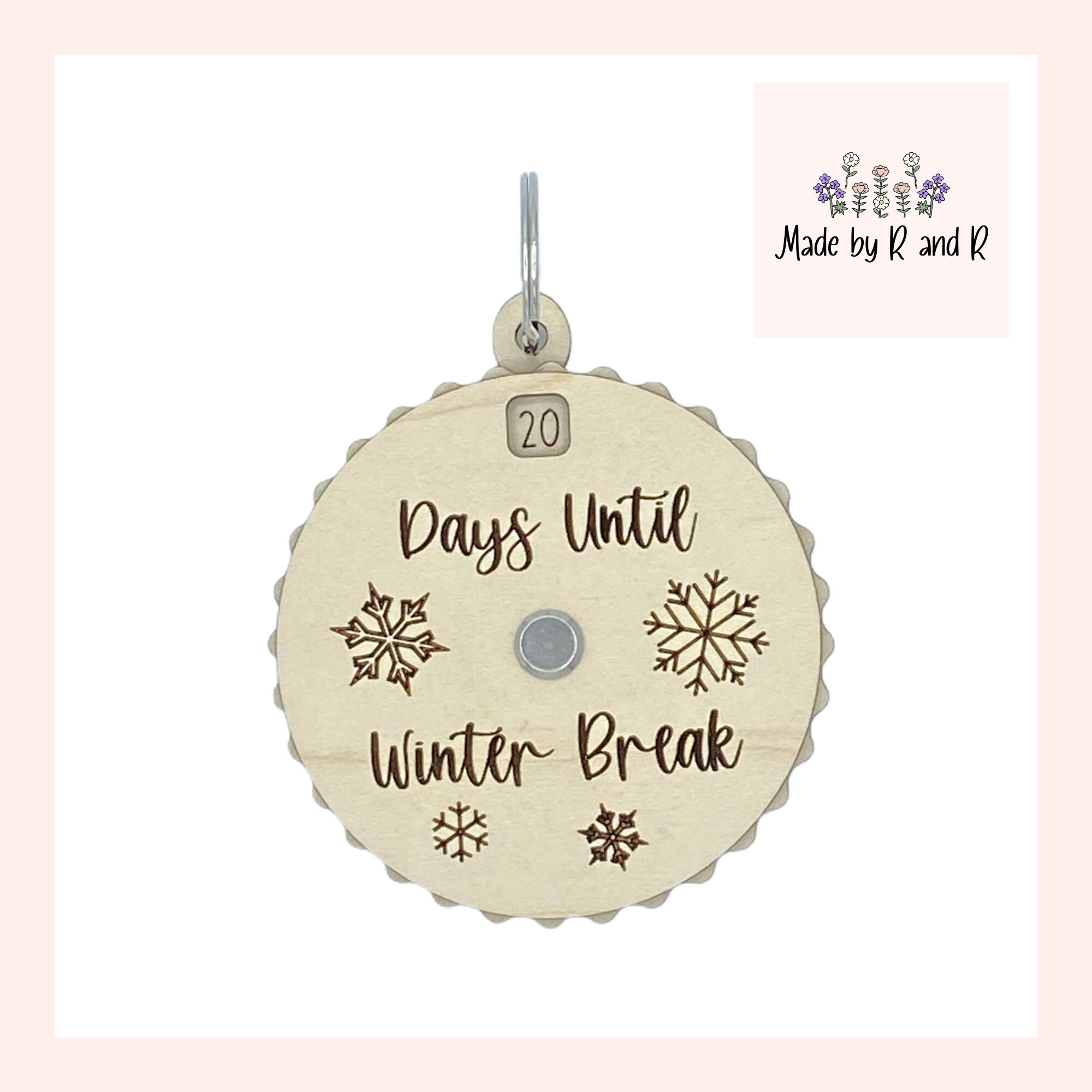 Days Until Winter Break 30 Day Countdown Spinner From Made by R and R ...