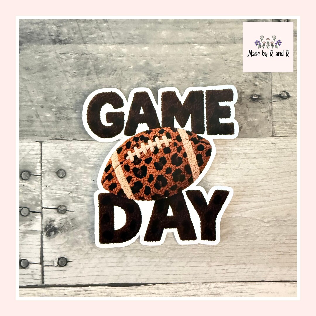 Game Day Sticker From Made by R and R - Etsy Australia
