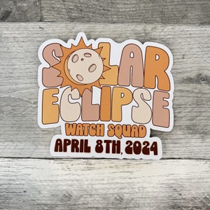 Solar Eclipse Stickers choose One From Made by R and R - Etsy