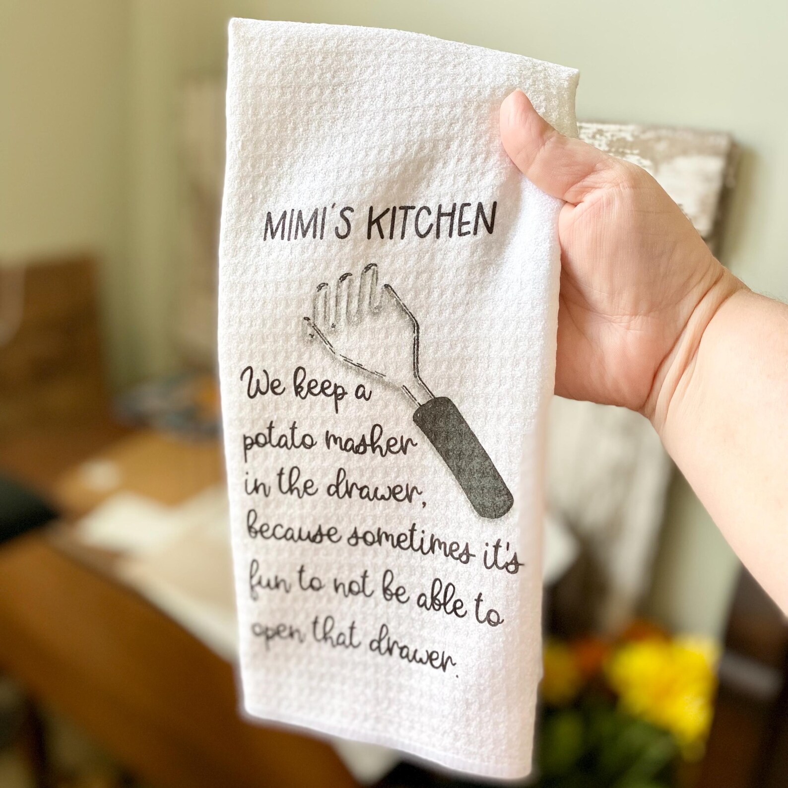 We Keep a Potato Masher in the Drawer- Thanksgiving Kitchen Decor ...