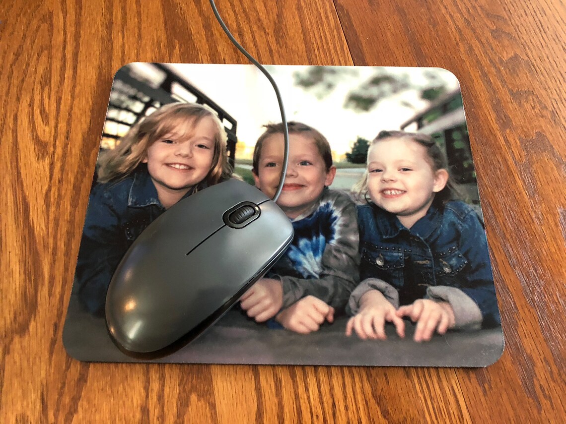 Custom Photo Mouse Pad Personalized 7.75 X 9.25 - Etsy