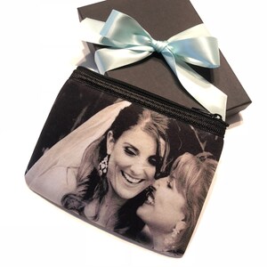 Photo Coin Purse- Small Zipper Pouch- Personalized Zipper Bag- Printed ...
