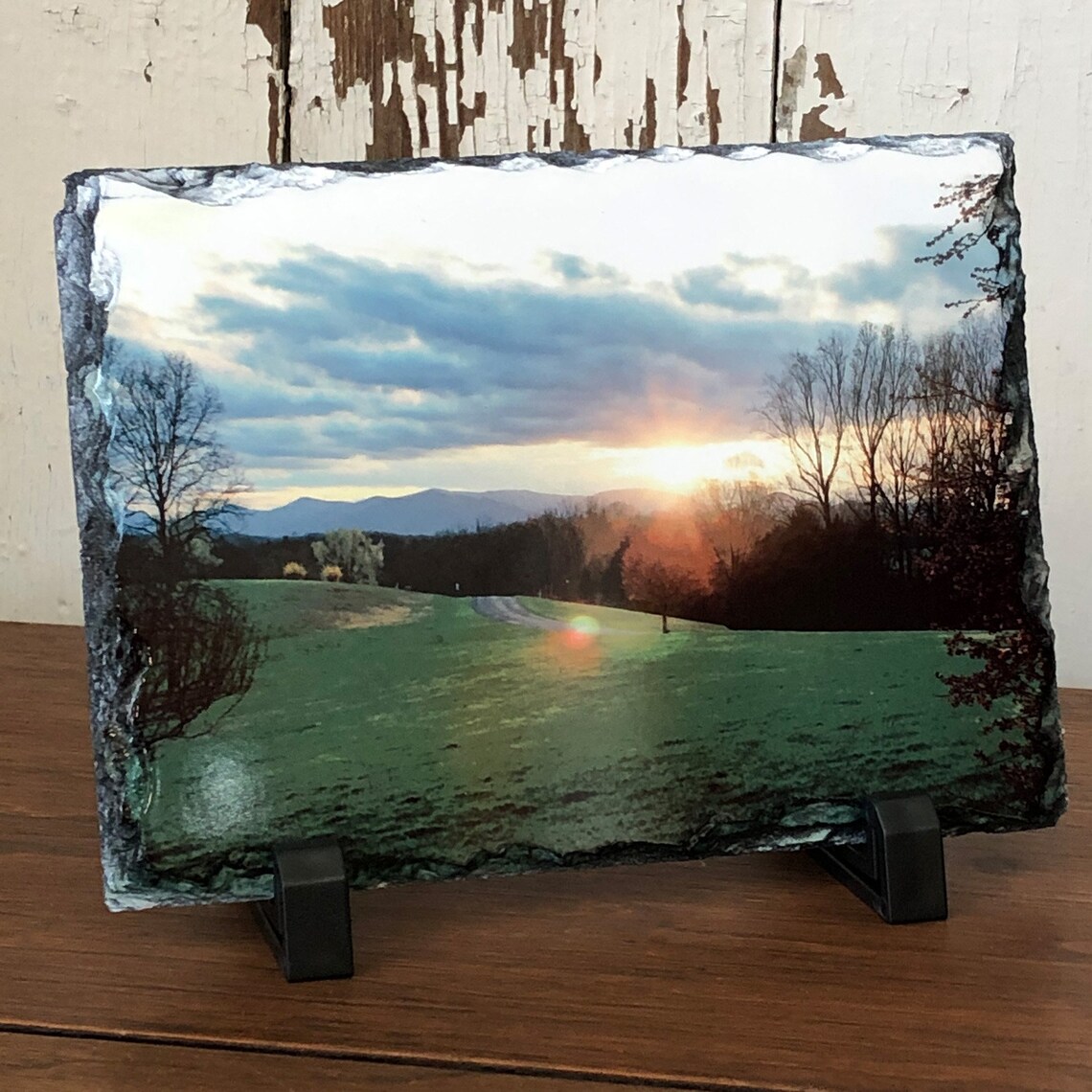 Photo Slate Rock Plaque 5 by 7 Inches Custom 5x7 Chiseled - Etsy