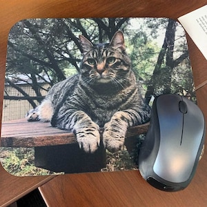 Custom Photo Mouse Pad- Personalized 7.75" X 9.25" Mousepad With Your ...