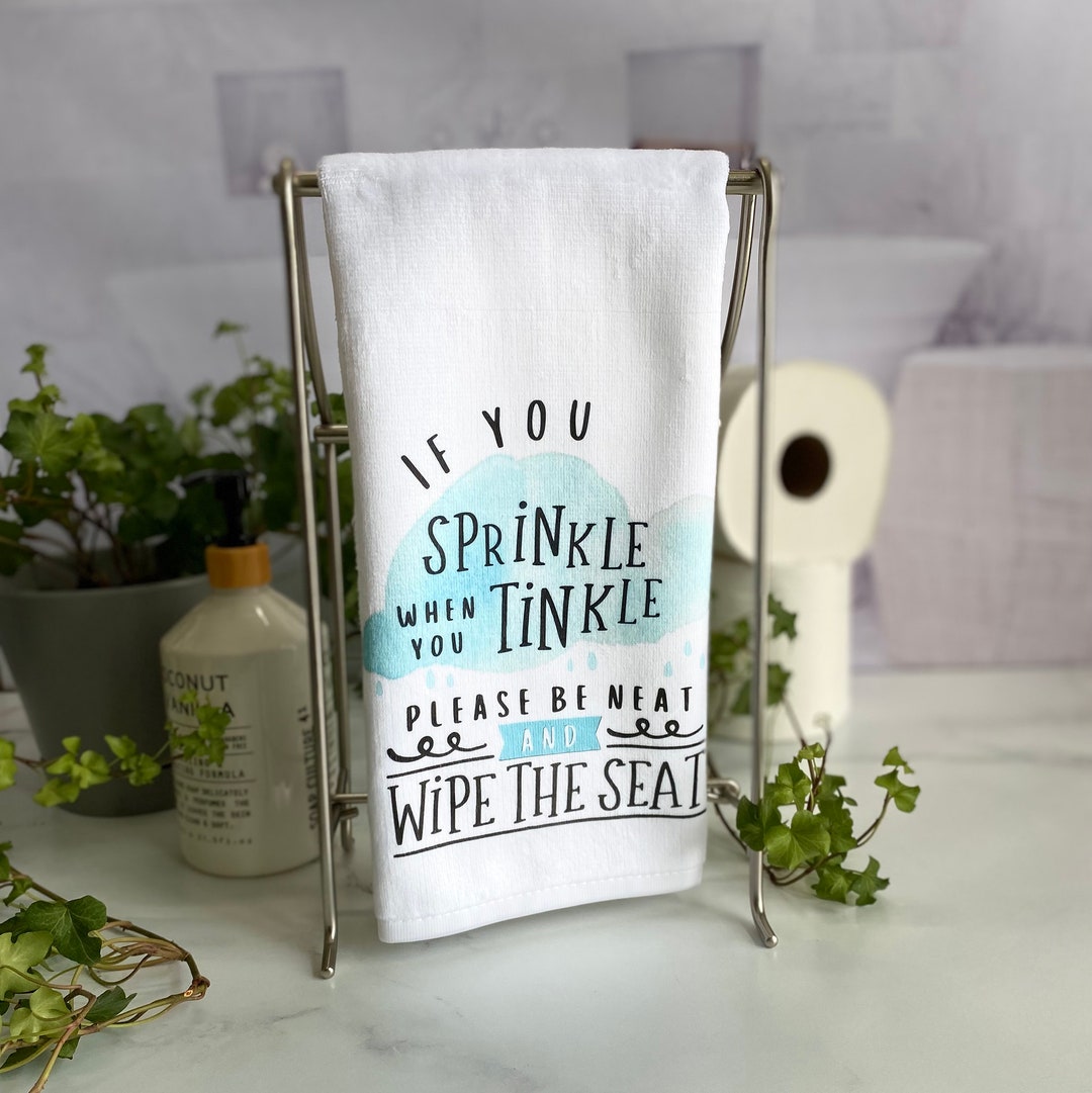 Funny Bathroom Hand Towels