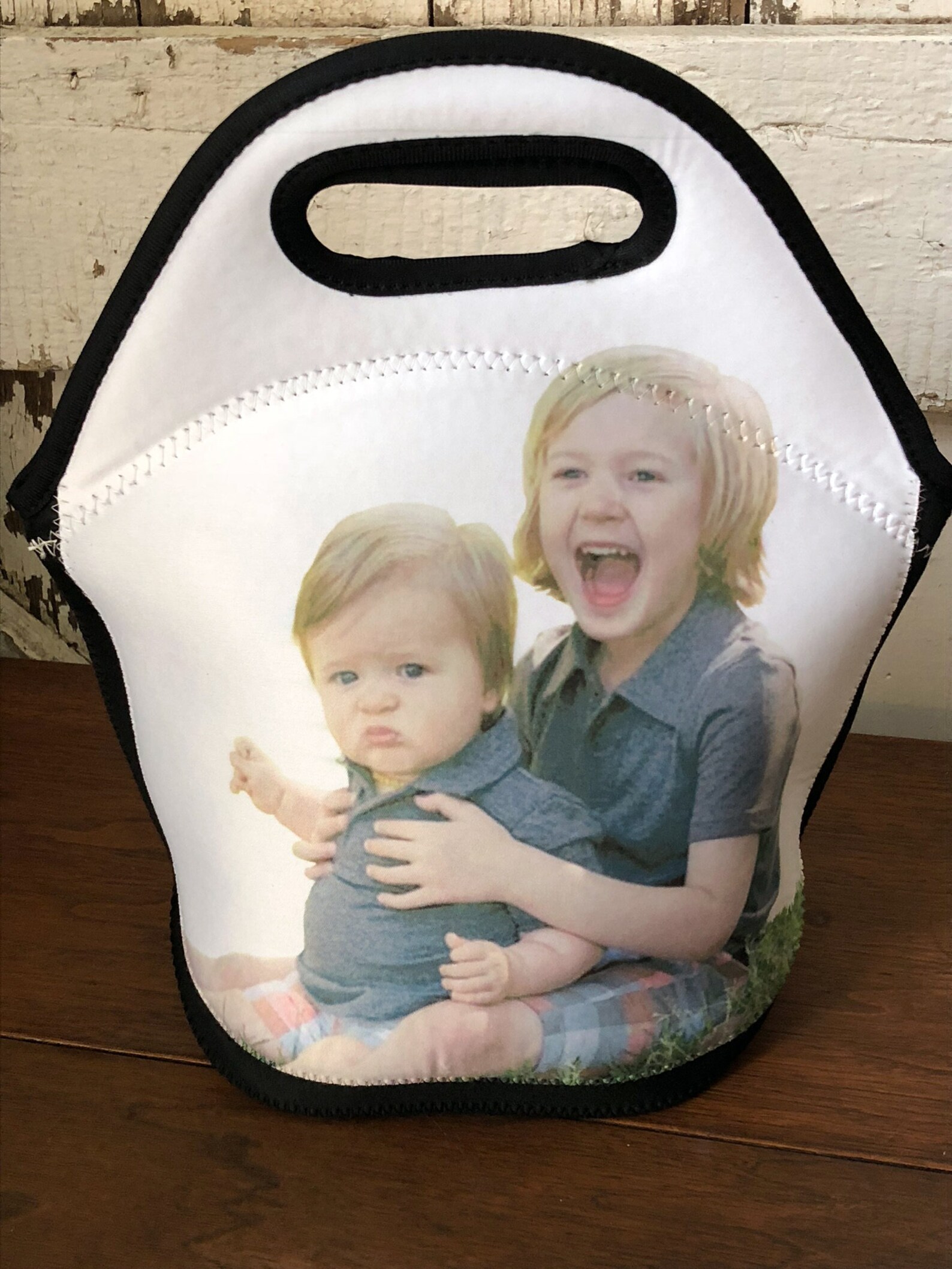 Photo Lunch Tote Personalized Lunch Bag Custom | Etsy