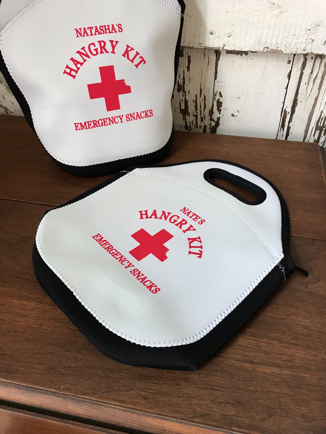 Hangry Kit Emergency Snacks Lunch Tote Personalized Lunch Bag - Etsy
