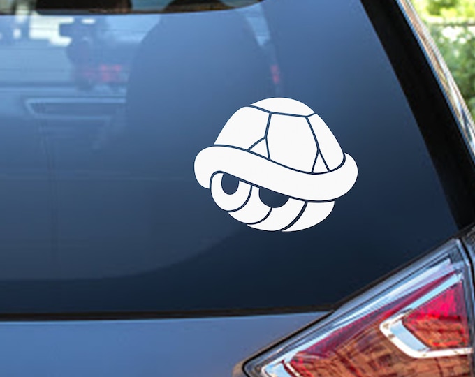 Mario Kart Turtle Shell Decal 18 Colors & Multiple Sizes - Etsy