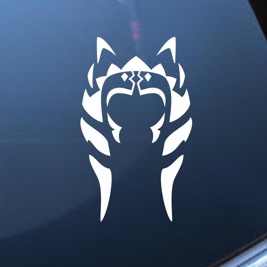 Ahsoka Tano Clone Wars Sticker | Star Wars Decal - Etsy