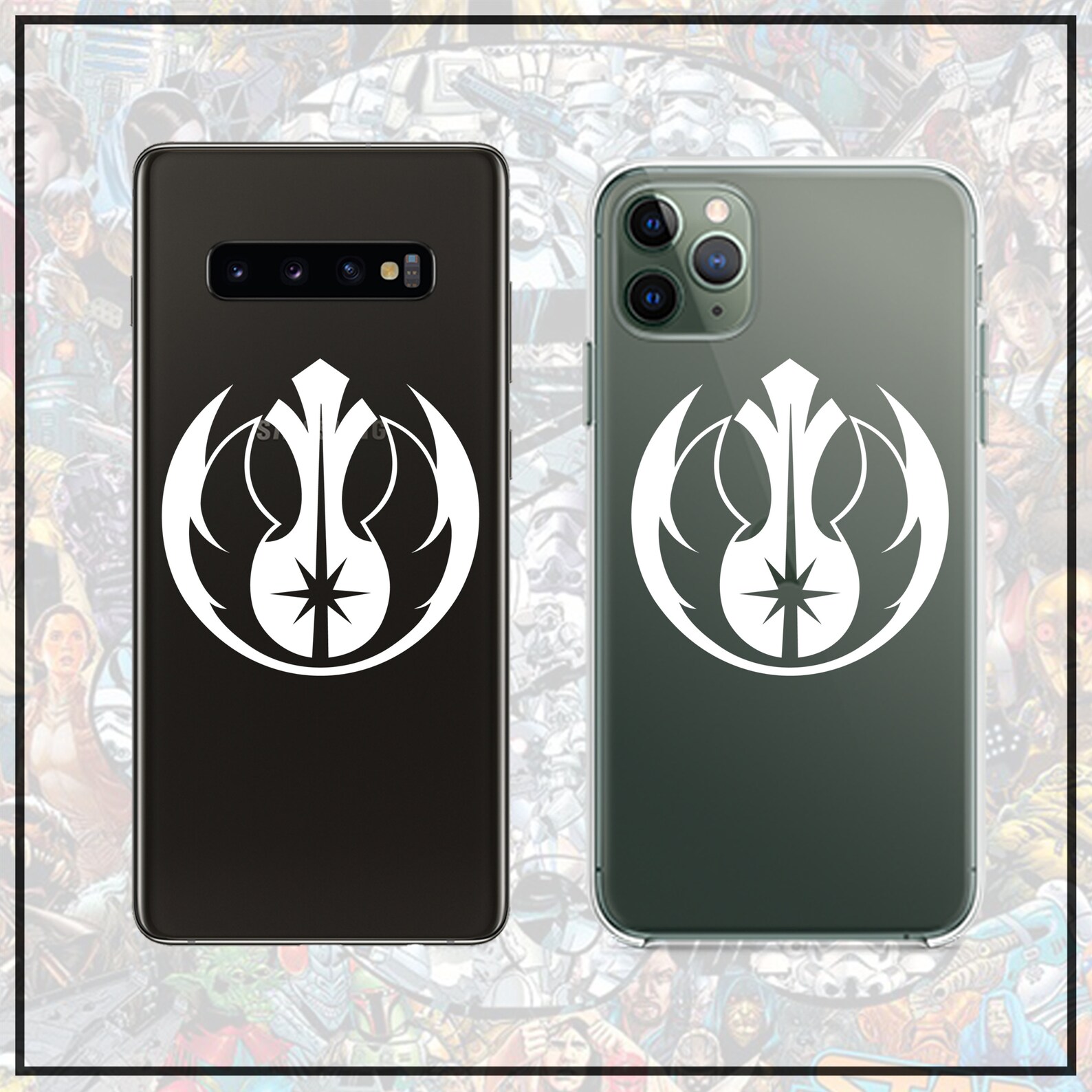 Jedi Rebel Symbol Star Wars Decal 18 Colors & Multiple | Etsy