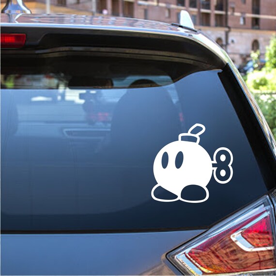 Super Mario Bros. Bob-omb Decal 18 Colors & Multiple Sizes | Etsy