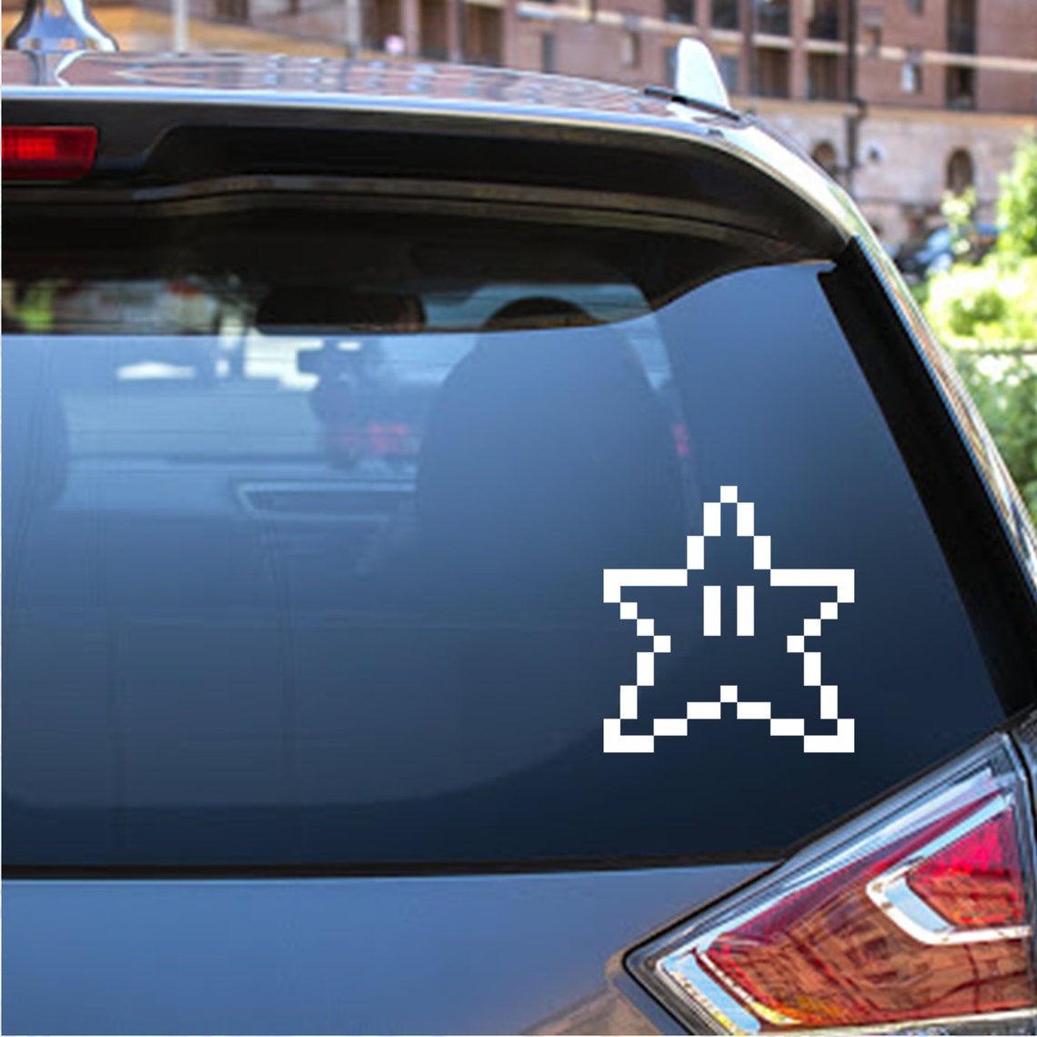 Nintendo Decal Super Mario Brothers 8 Bit Power up Star - Etsy