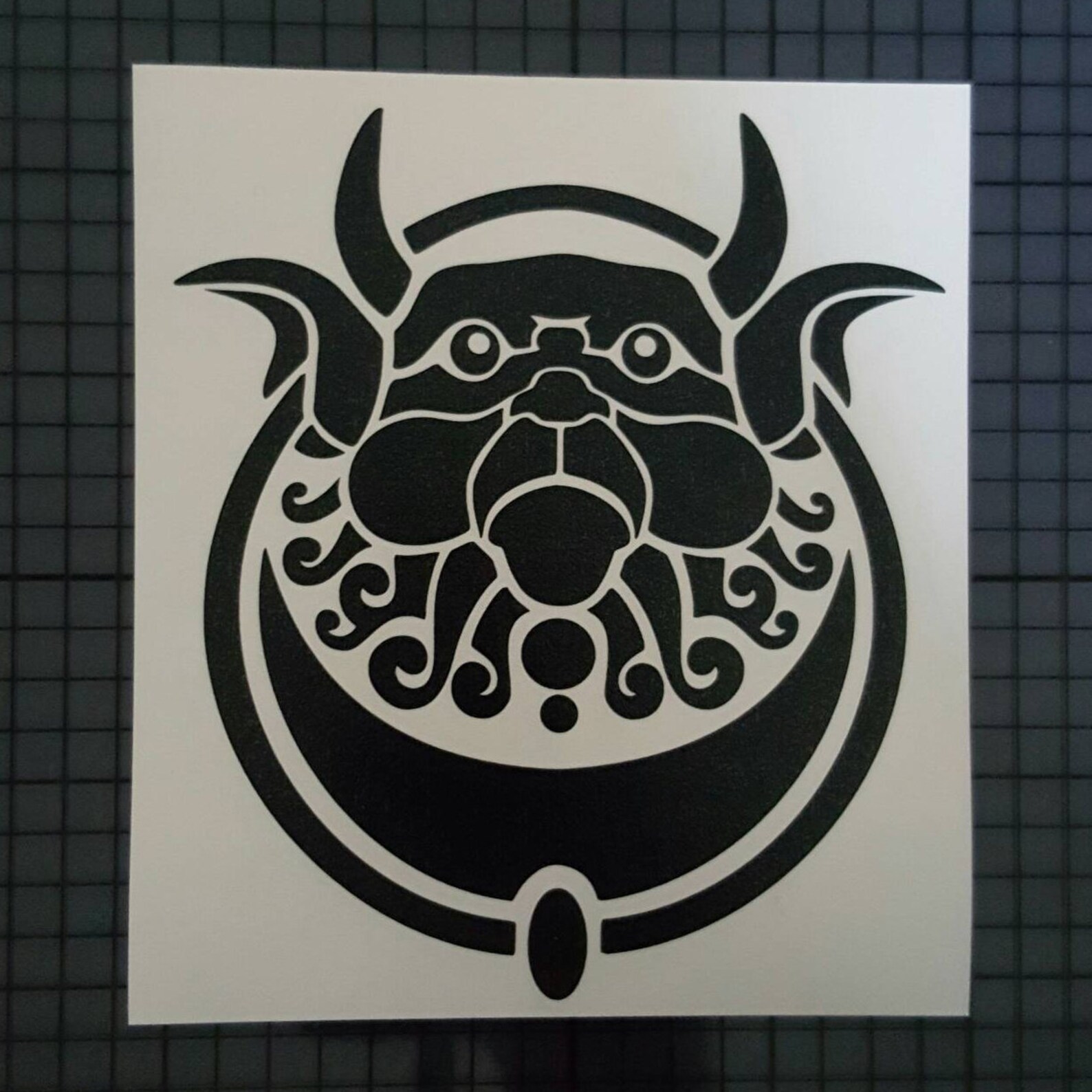 The Labyrinth Door Knocker Decal Sticker - Etsy