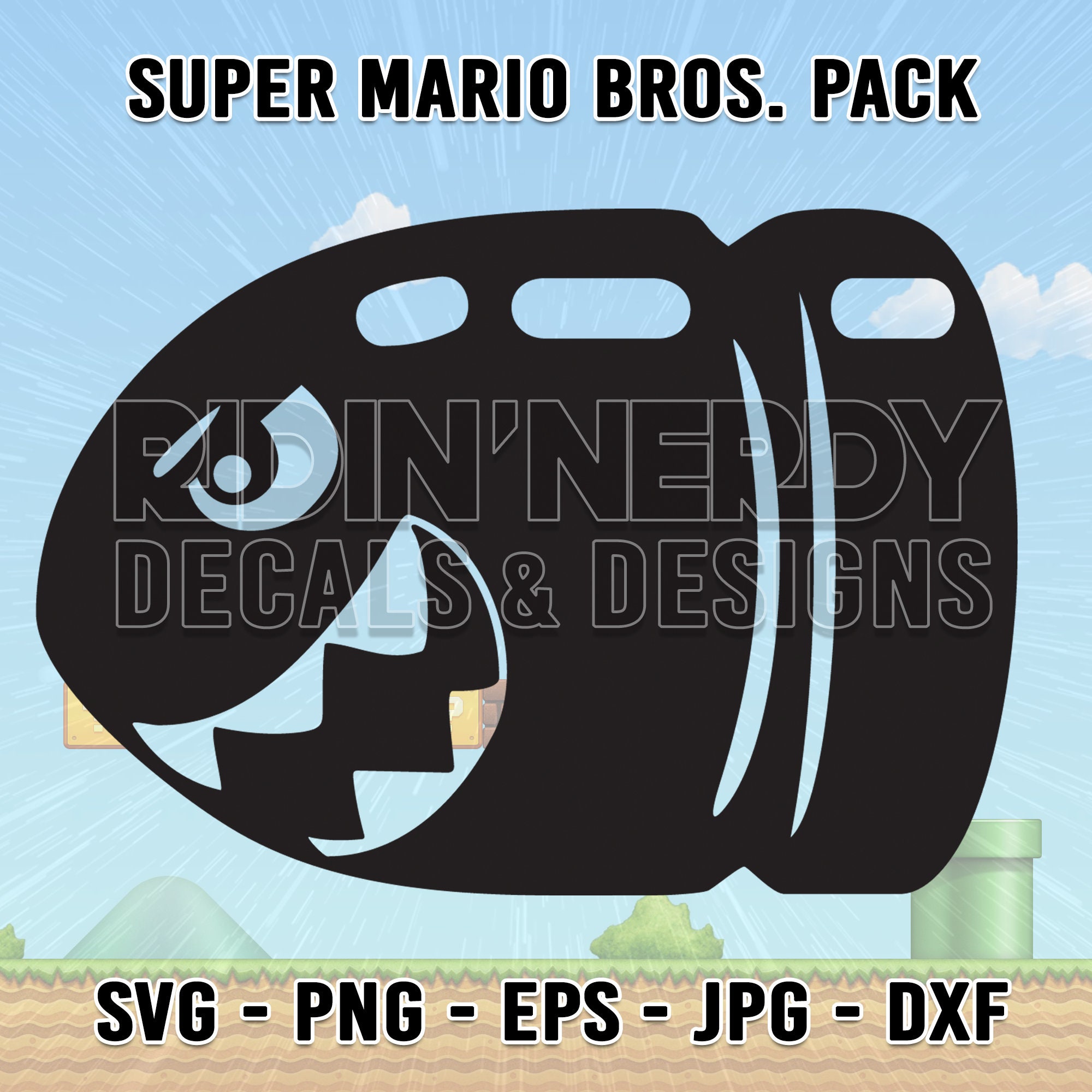 Super Mario Bros. Icons Digital Download Pack - Etsy