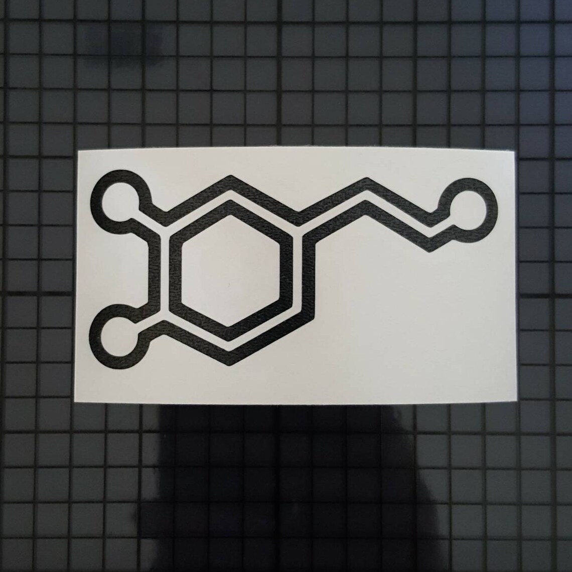 Dopamine Molecular Structure Decal Sticker - Etsy