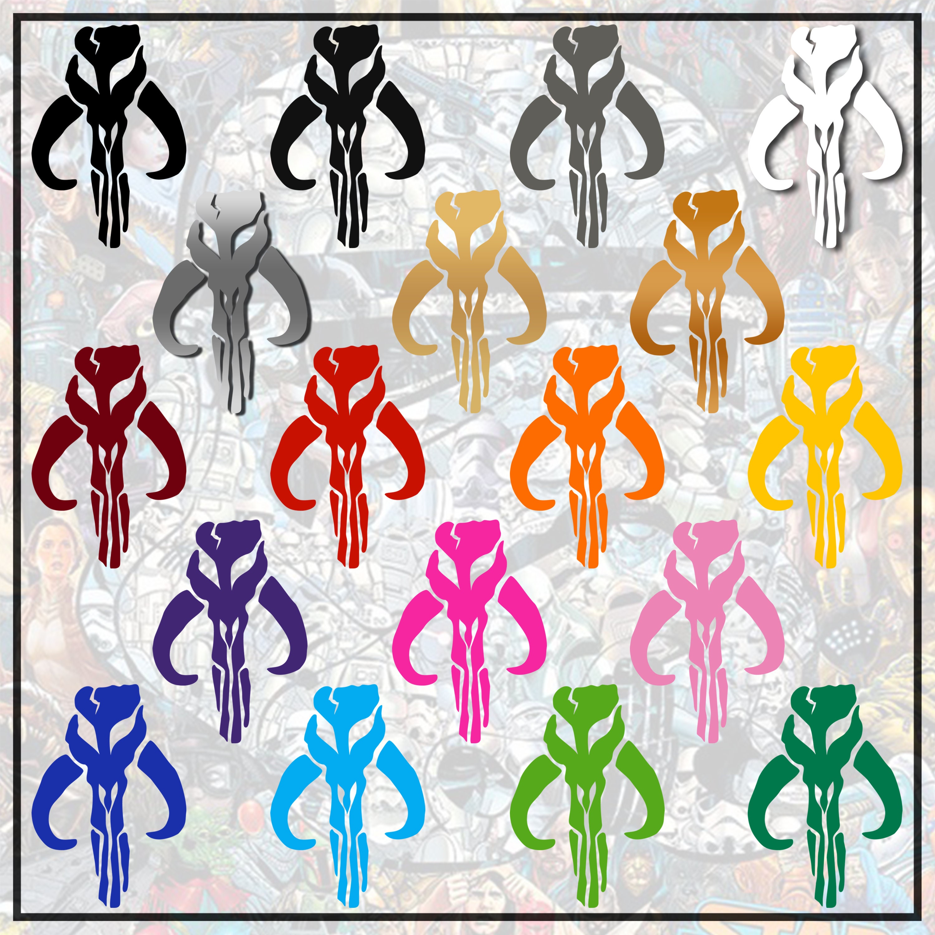 Mandalorian Symbol Wallpaper