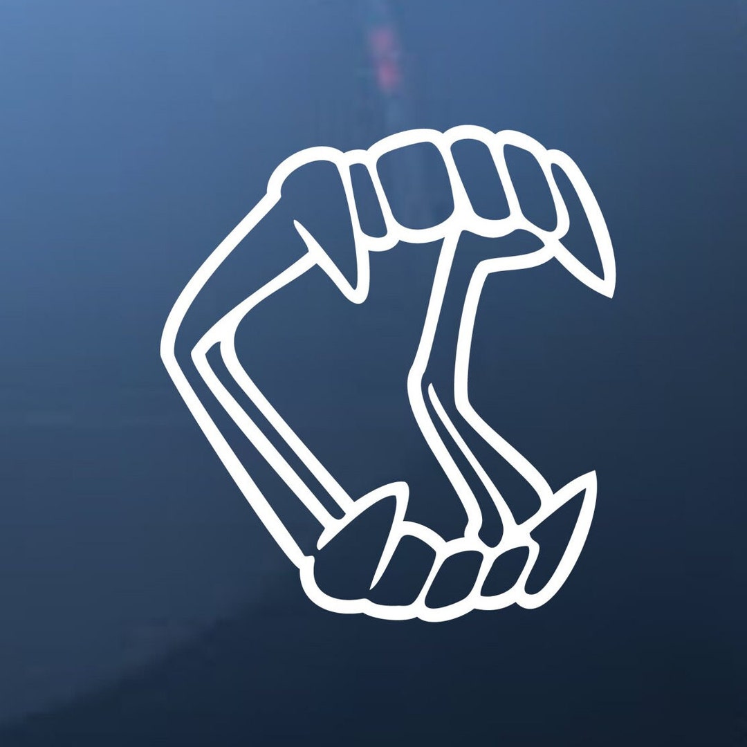 Vampire Teeth Decal | Sticker - Etsy