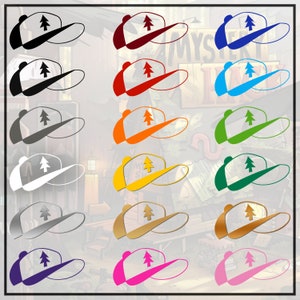 Gravity Falls Dippers Hat Decal | Sticker - Etsy