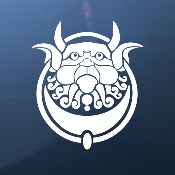 The Labyrinth Door Knocker Decal Sticker - Etsy