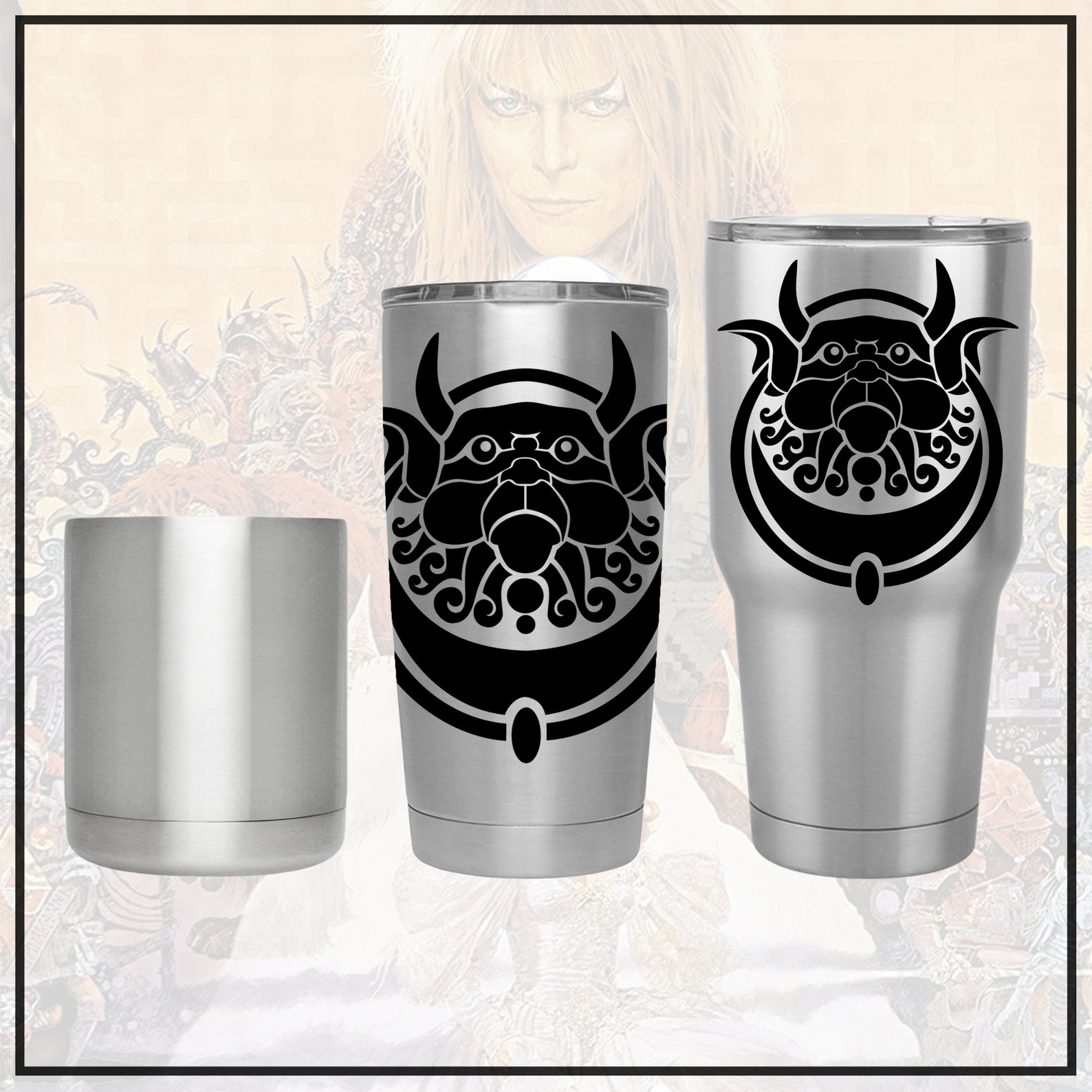 The Labyrinth Door Knocker Decal Sticker - Etsy