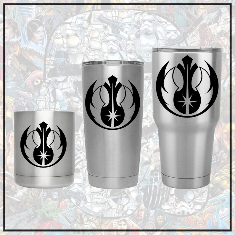 Jedi Rebel Symbol Star Wars Decal 18 Colors & Multiple - Etsy