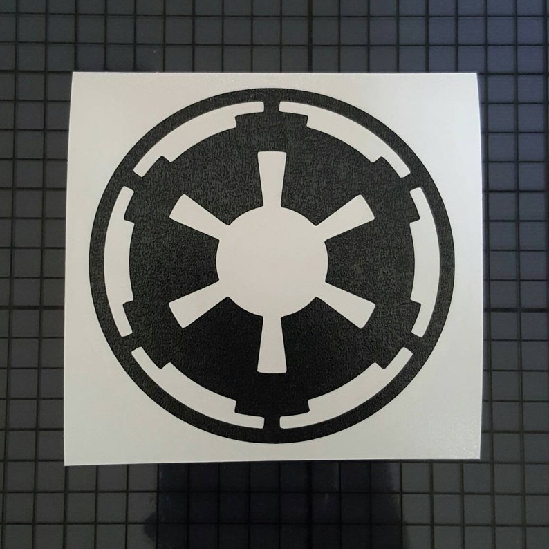 Galactic Empire Star Wars Decal Sticker | Etsy
