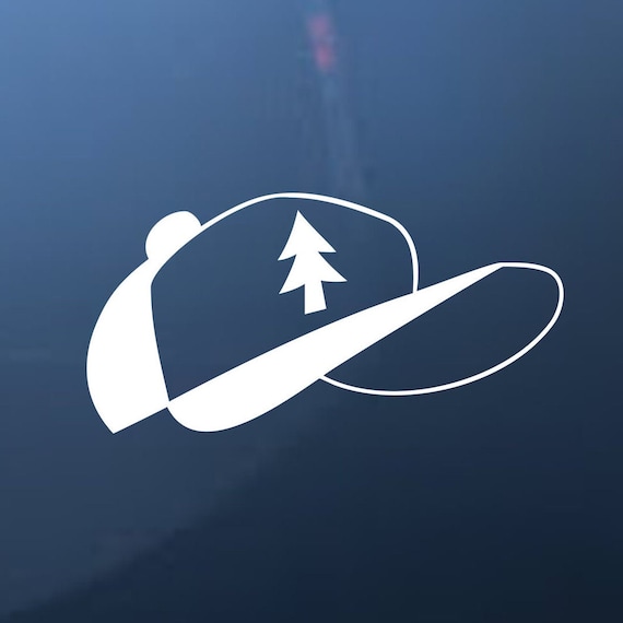 Gravity Falls Dippers Hat Decal Sticker | Etsy