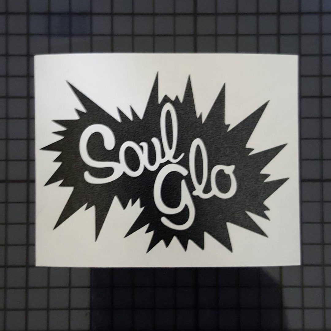 Coming to America Decal - Soul Glo Logo Design - 16 Colors & Multiple ...