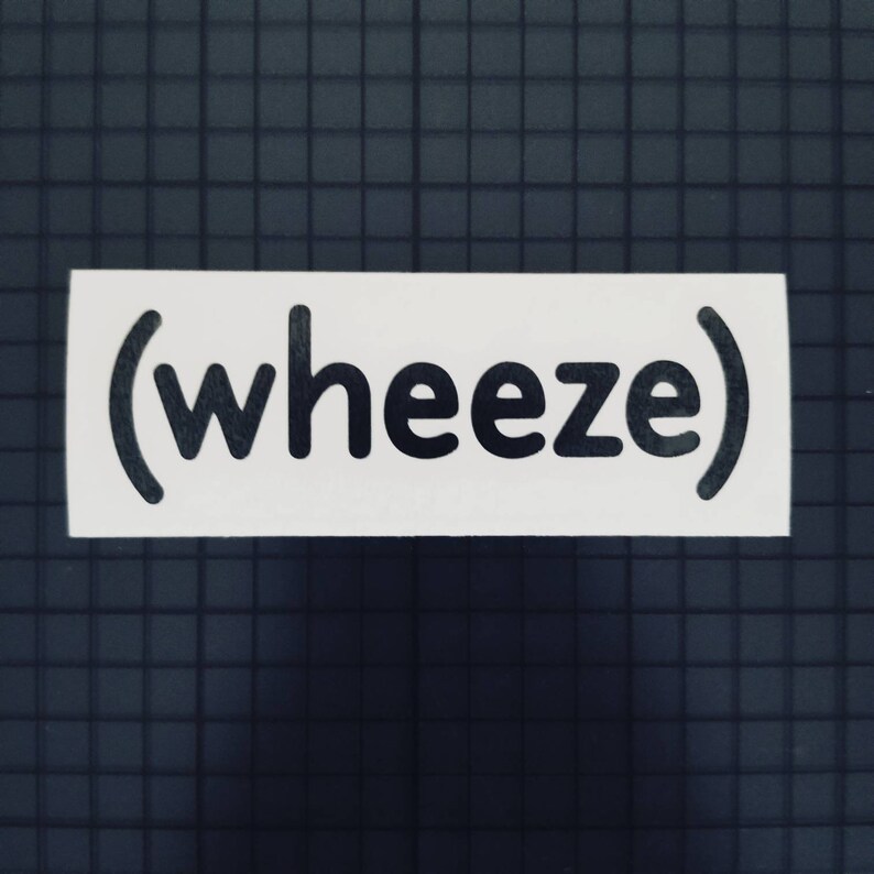 Buzzfeed Unsolved wheeze Decal Sticker | Etsy