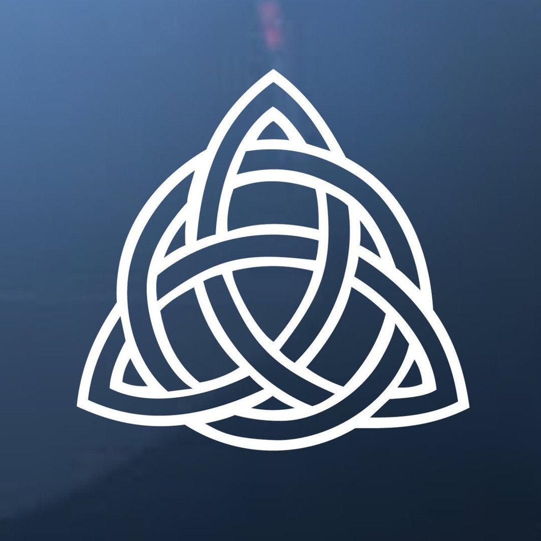 Celtic Trinity Knot -18 Colors & Multiple Sizes - Etsy