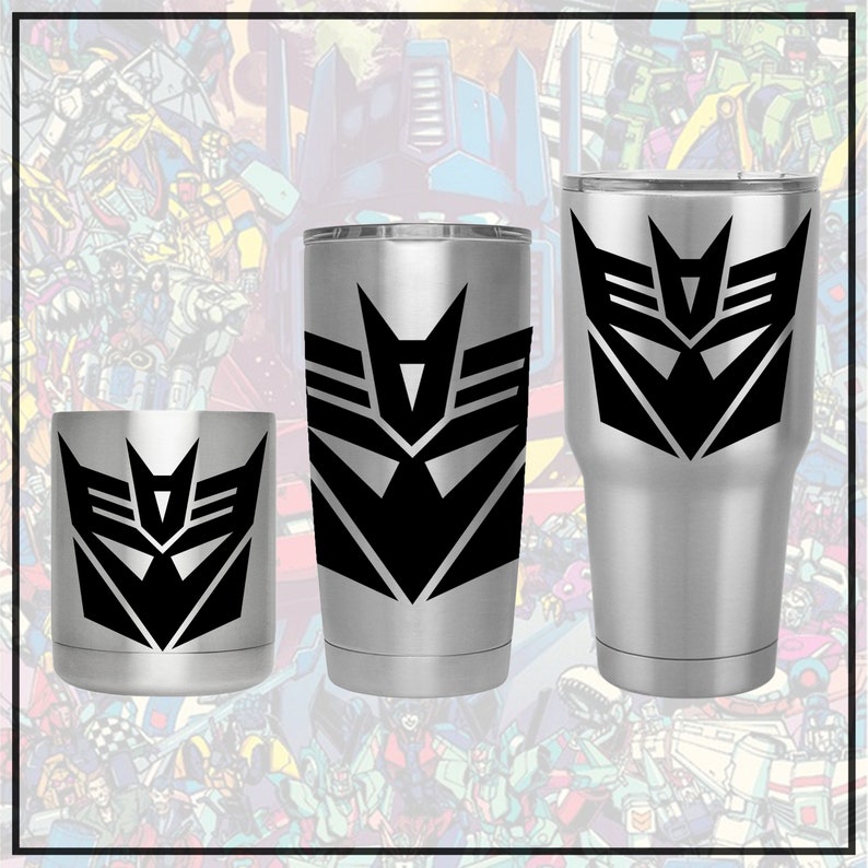 Transformers Decepticons Logo Decal Sticker - Etsy