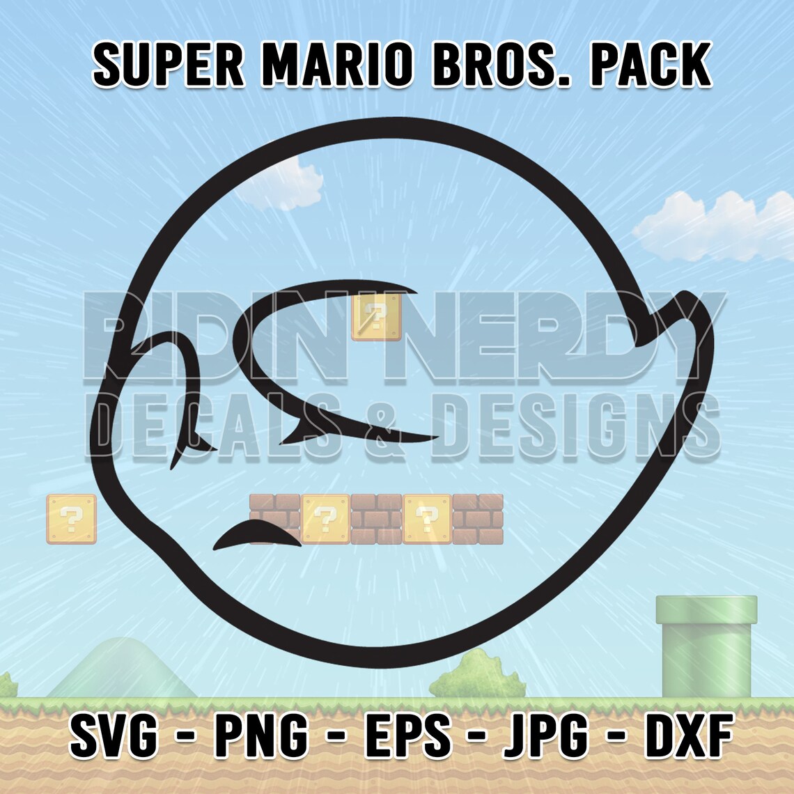 Super Mario Bros. Icons Digital Download Pack - Etsy