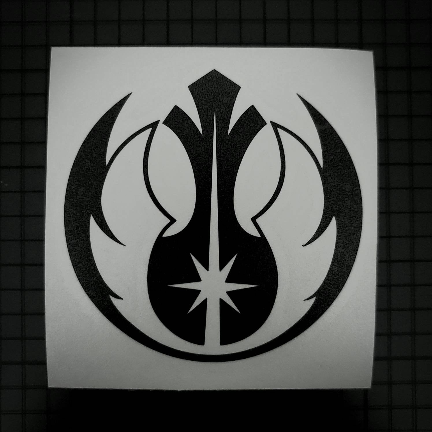 Jedi Rebel Symbol Star Wars Decal 18 Colors & Multiple - Etsy