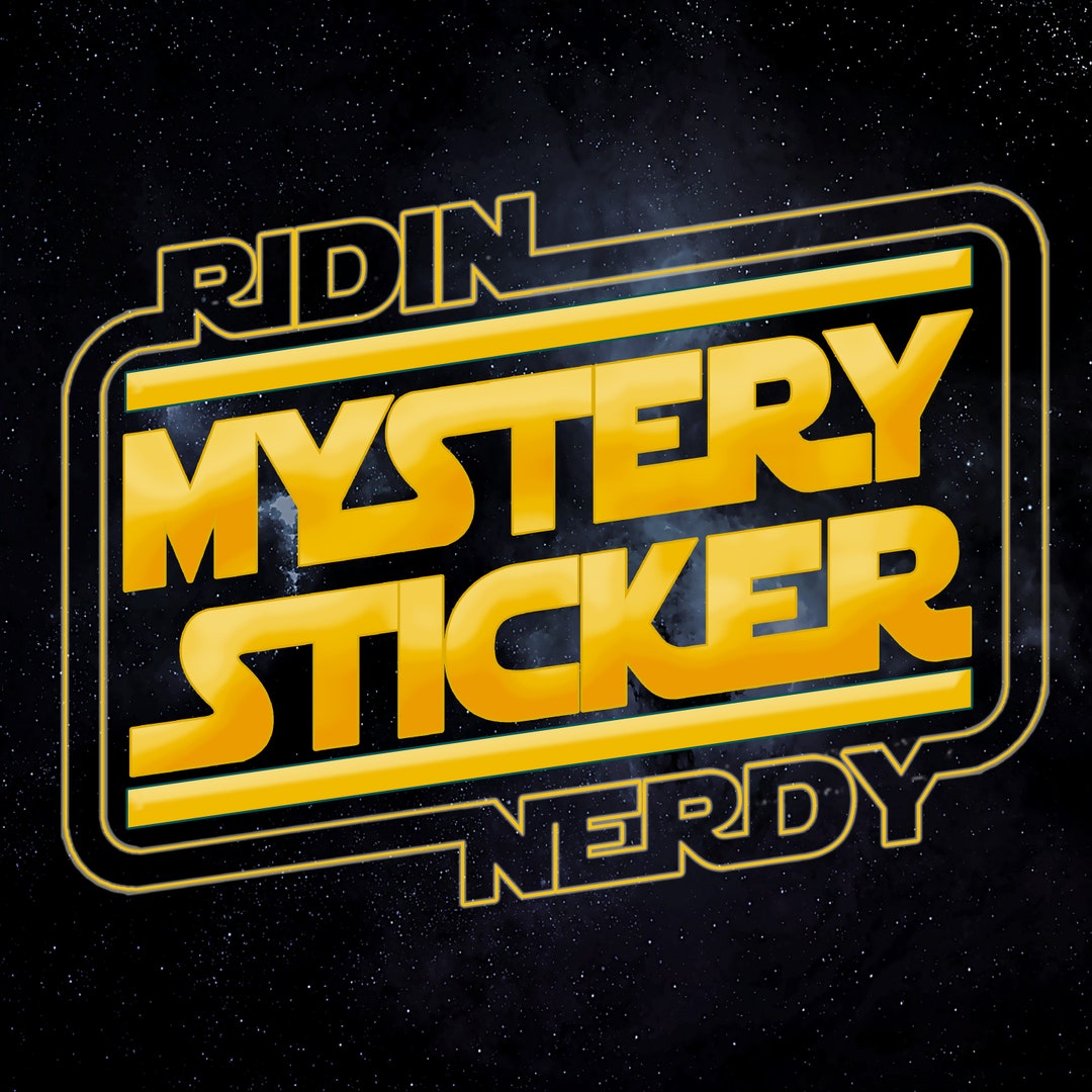 Mystery Decal - 18 Colors & Multiple Sizes - Etsy