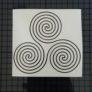 Celtic Trinity Swirl 18 Colors & Multiple Sizes - Etsy UK