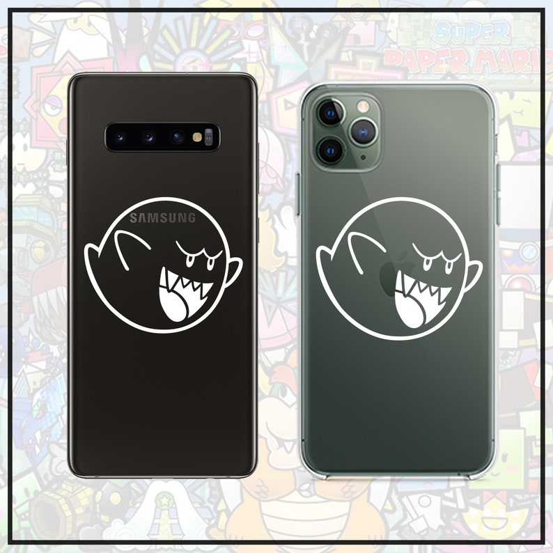 Nintendo Decal Super Mario Brothers Ghost Outline Design - Etsy