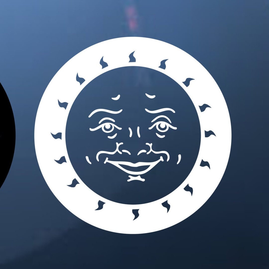 Ouija Sun Decal Sticker - Etsy