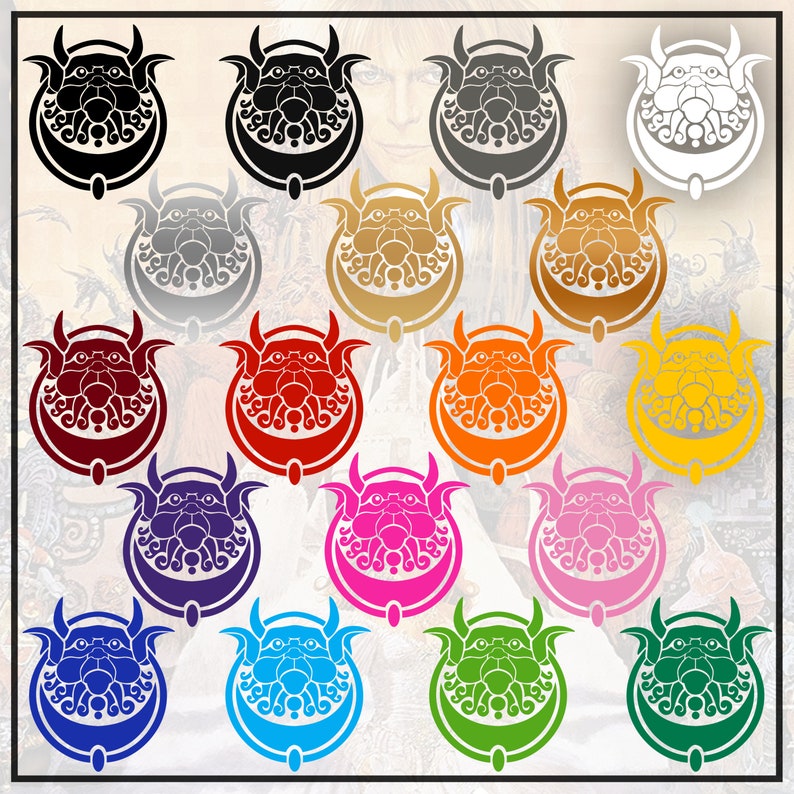 The Labyrinth Door Knocker Decal | Sticker - Etsy