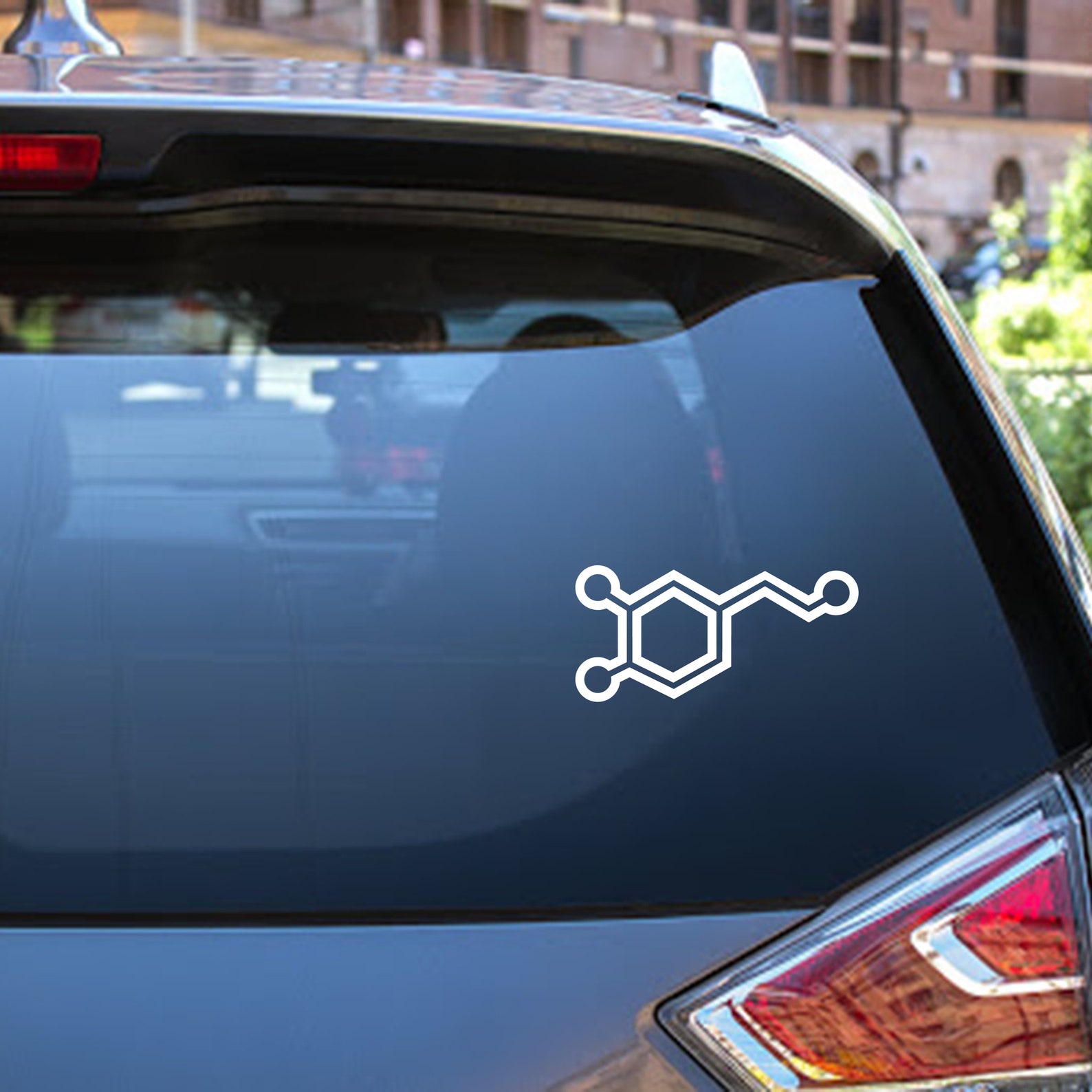 Dopamine Molecular Structure Decal Sticker - Etsy