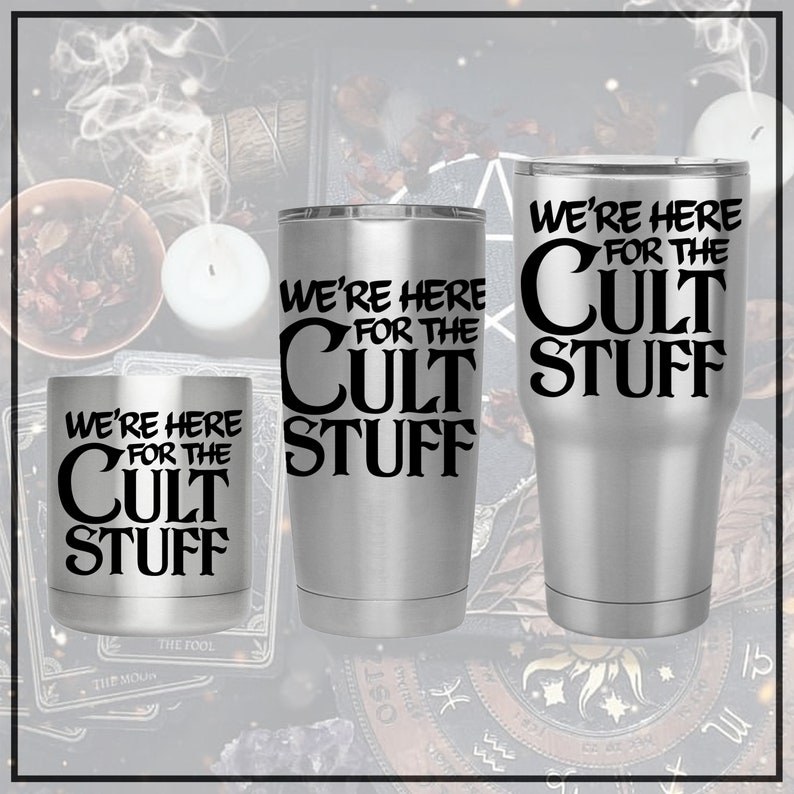 We're Here for the Cult Stuff Buzzfeed Unsolved Decal - Etsy