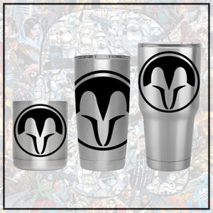 Mandalorian Bo Katan Nite Owls Decal | Sticker - Etsy