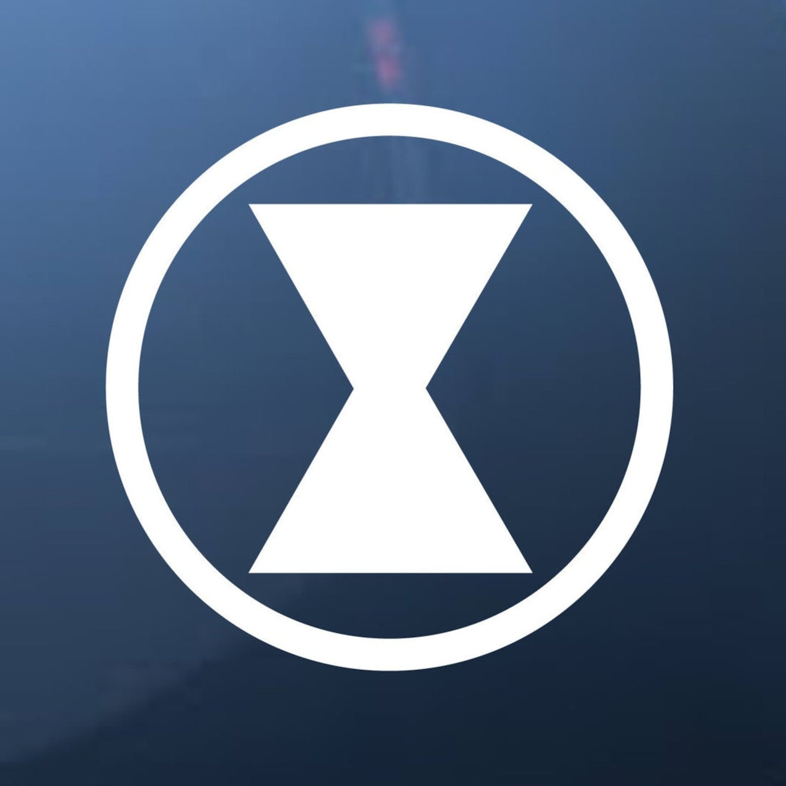 Black Widow Decal Outline Marvel 18 Colors & Multiple | Etsy