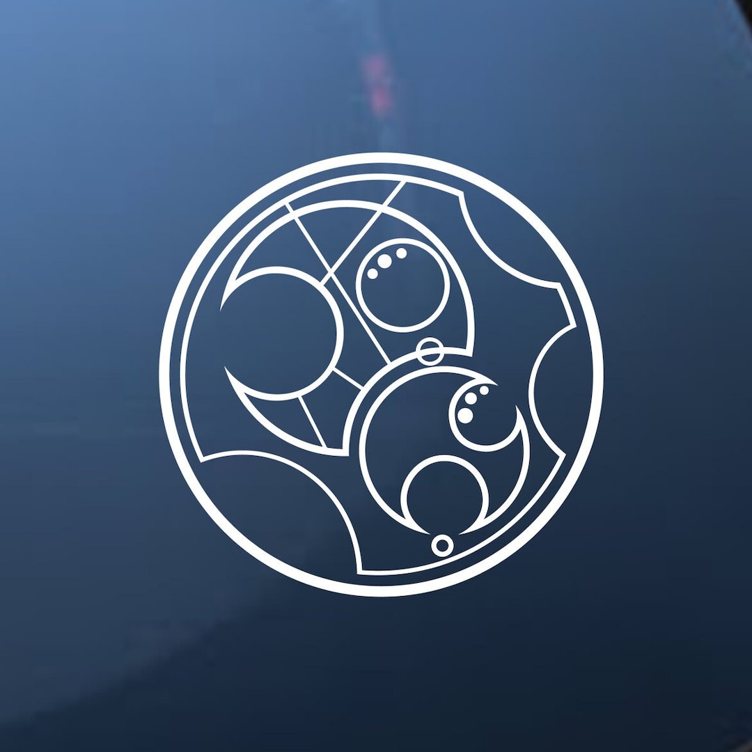 Bad Wolf Gallifreyan Doctor Who Decal | Sticker - Etsy